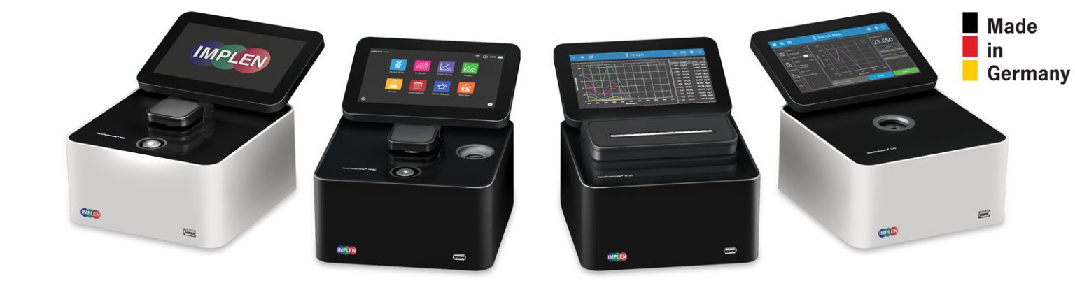 NanoPhotometer – Implen – Leaders in UV/Vis Spectroscopy
